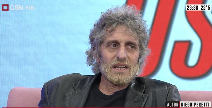 ¡Qué look! Diego Peretti sorprendió a todos con una imagen extrañísima